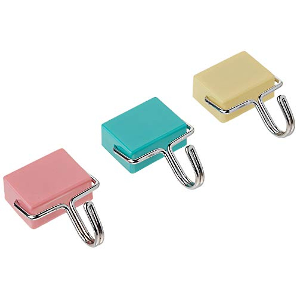 JulyPanny Purture All-Purpose Magnetic Hooks, Creative Magnetic Hooks, Super Strong Magnetic Hooks, Colorful Magnetic Hooks, Powerful Magnetic Hooks, Set of 3