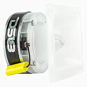 DS18 PRO-TW5L RGB Alluminum Super Bullet Tweeter - 1.5" Voice Coil, Polycarbonate Body and Bullet, 500W Max, 250W RMS, 4 Ohms, Built in Crossover - PRO Tweeters are The Best. 1 Speaker