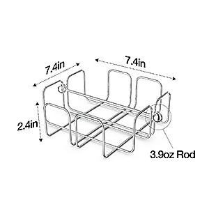 LEVIMETREE Flat Napkin Holder for Table-Kitchen Napkin Dispenser Serviette Holder Kitchen & Dining Room Décor, Decorative Clear Cocktail Napkin Kitchen Décor Napkin Holder for Dining Table