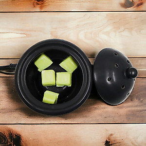 Hosley® Enchanting Aromas 5" High Electric Liquid Potpourri Pot Ceramic Warmer 110 Volts Stylish Home Fragrance Solution Compact Decor Accent for Customizable Scents Plug-and-Play Convenience for Cozy