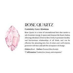 CRYSTALFY Rose Quartz Crystal Phone Grip & Phone Stand: Authentic Natural Gemstone Swappable Top, Expandable Collapsible Holder for Smartphones and Tablets (Rose Quartz Irregular Gold Edge)