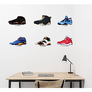 Clear Acrylic Floating Shelves for Wall Mount,Shoe Shelves,Floating Sneaker Display,Show Shelf,Wall Shoe Rack,Floating Shoe Display Shelf,Shoe Organizer Holder(12 pcs)