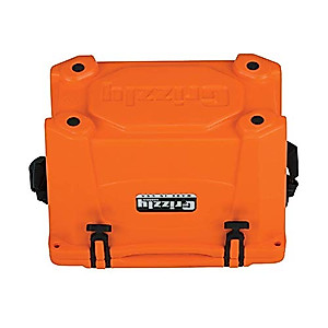 Grizzly 15 Cooler, Orange, G15, 15 QT