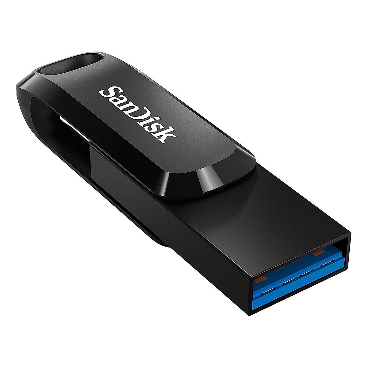 SanDisk Ultra 512GB Dual Drive Go Type-C for Smartphone, Tablets, Computers (SDDDC3-512G-G46) 2-in-1 USB Flash Drive Type-A & Type-C Pen Drive Bundle with (1) Everything But Stromboli Lanyard