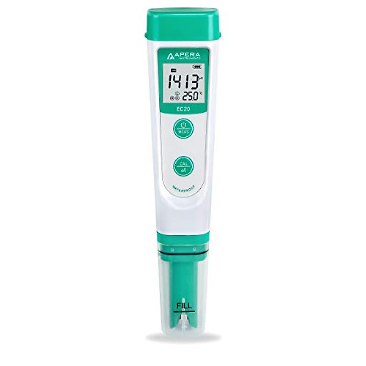 Apera Instruments Value Series EC20 Conductivity (EC) Pocket Tester Kit, ±1% F.S Accuracy in 0 to 20 mS/cm, BPB Sensor