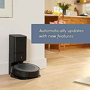 iRobot Roomba i3+ EVO (3550) Self-Emptying Robot Vacuum – Now Clean By Room With Smart Mapping, Empties Itself For Up To 60 Days, Works With Alexa, Ideal For Pet Hair, Carpets​