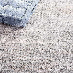 Safavieh Marmara Collection 8'0" x 10'1" Grey/Beige Blue MRM300F Modern Contemporary Area Rug