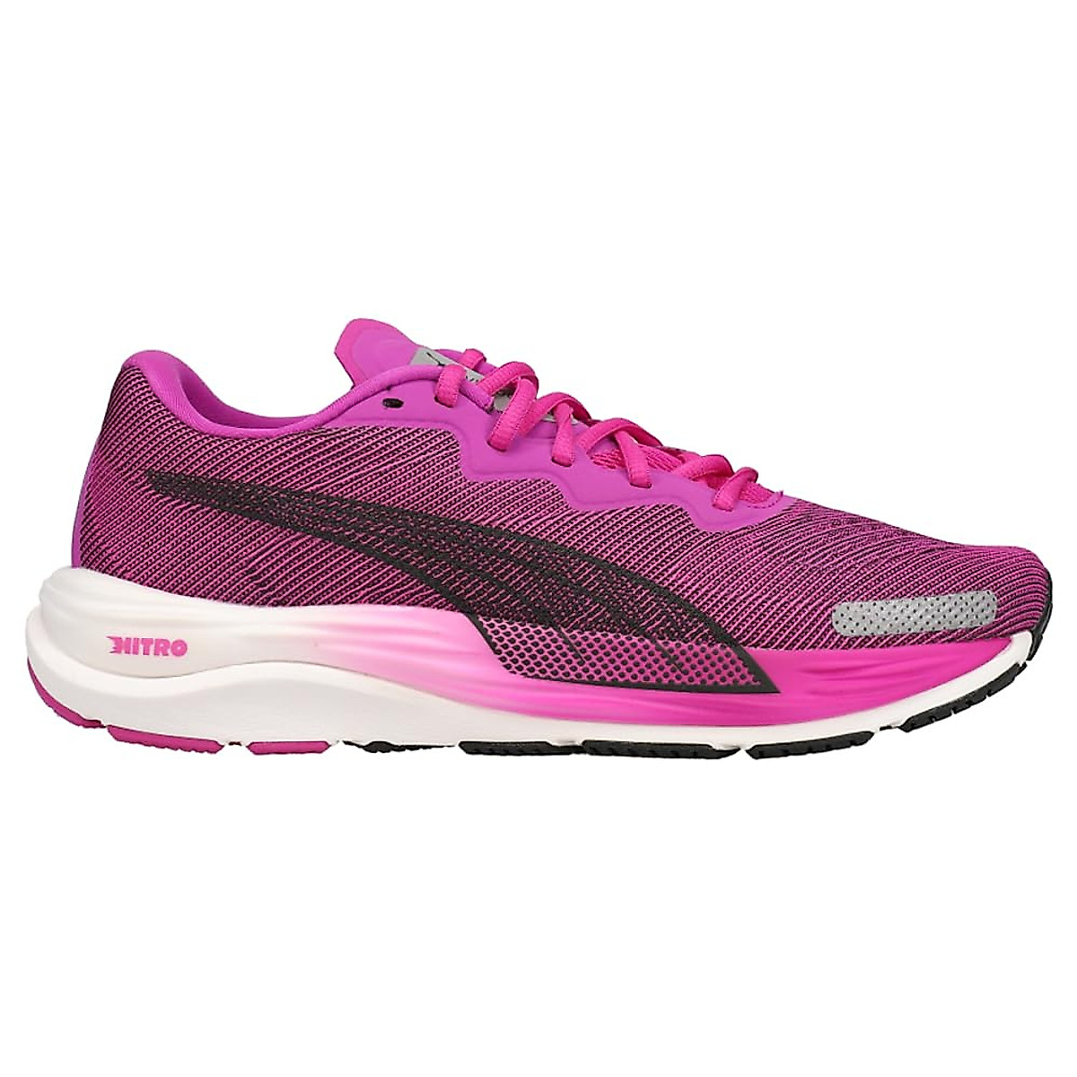 PUMA Womens Velocity Nitro 2 Running Sneakers Shoes - Pink - Size 8 M