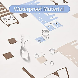 Maydolly Diaper Changing Table with Wheels, Foldable Nursery Organizer - Adjustable Height Changing Station with Large Storage Racks for Newborn Baby and Infant, Gray