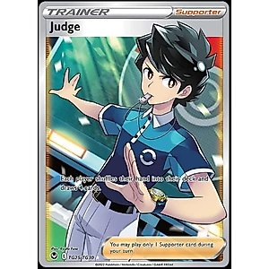 Judge - TG25/TG30- Silver Tempest - Trainer Gallery - Pokemon Ultra Rare Card