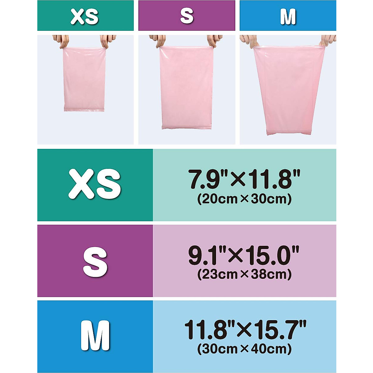 BOS Amazing Odor Sealing Baby Diaper Disposal Bags - Durable and Unscented [Size: S, Color: Pink] (150 count, Pack of 1) (150 Bags)