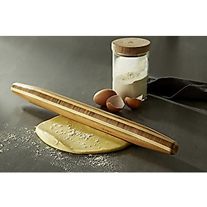 Totally Bamboo Rolling Pin, 20.5-Inch, Large-20 1/2",Large - 20 1/2"
