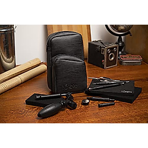 Sizzix Tim Holtz Die Brush & Magnetic Die Pick Tool Kit 665303 – Papercraft & Scrapbooking Intricate Die Paper Remover Set (Black)