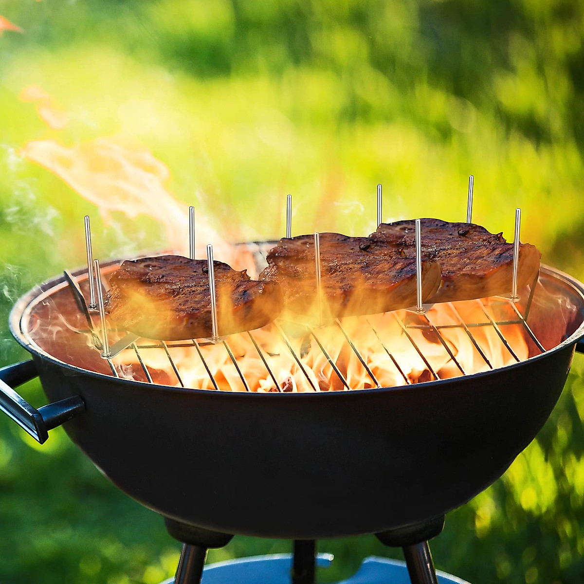 2 Pcs Pot Lid Holder, Pots and Pans Organizer for Cabinet, Adjustable Pot Lid Organizer, Stainless Steel Pot Lid Plate Organizer Rack Holder for Kitchen Pantry Organization, with 6 x Adhesive Hooks