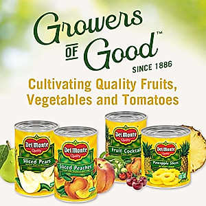 Del Monte Canned Sliced Peaches in Heavy Syrup, 15.25 Ounce (Pack of 12) Sliced, Cal. Freestone