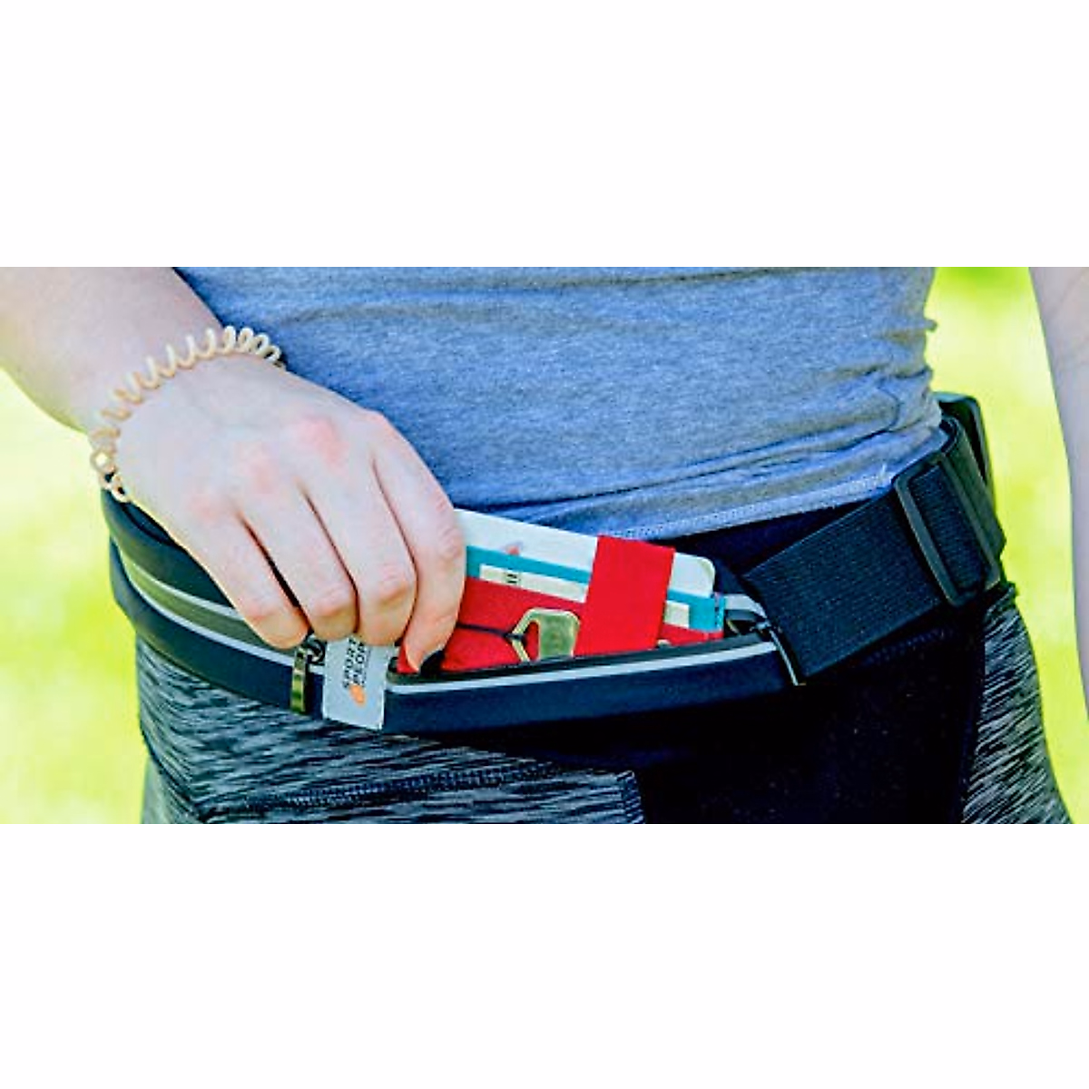 Crabby Wallet - Thin Minimalist Front Pocket Wallet - Credit Card Holder - Small Travel Wallets -  Compact Wallets For Men and Women -  Carry Cards, Cash, Phone, Keys- Secure Canvas Wallet - Scipio