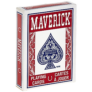 Maverick Standard Index Playing Cards, 1 CT (Colors May Vary)
