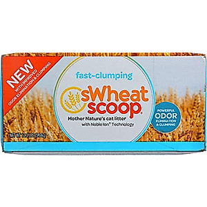 sWheat Scoop Multi-Cat All-Natural Clumping Cat Litter, 12.3lb Box