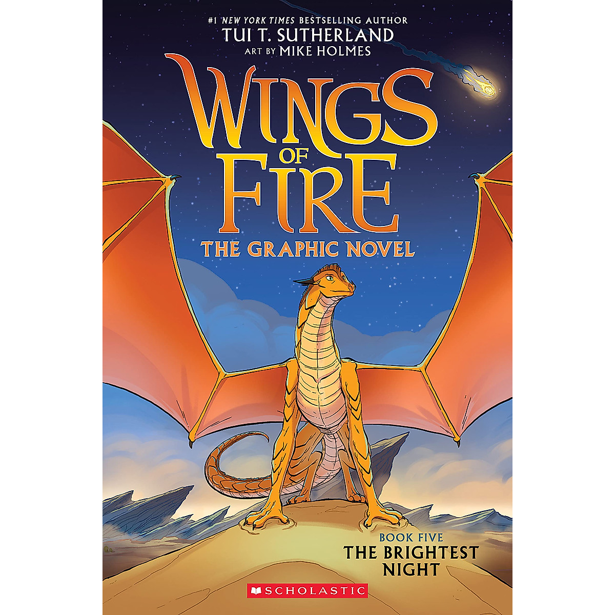 Wings of Fire: The Brightest Night: A Graphic Novel (Wings of Fire Graphic Novel #5) (Wings of Fire Graphix)
