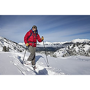 Crescent Moon Men's Backcountry Snowshoes - Gold 10 (Lollipop Blue)