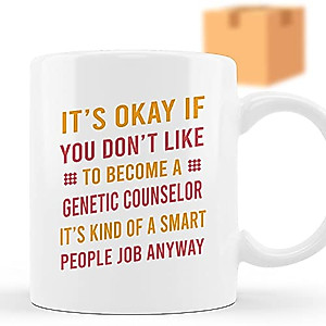 Coffee Mug Funny Counselor Smart People Job Gifts for Men Women Coworker Family Lover Special Gifts for Birthday Christmas Funny Gifts Presents Gifts 707272