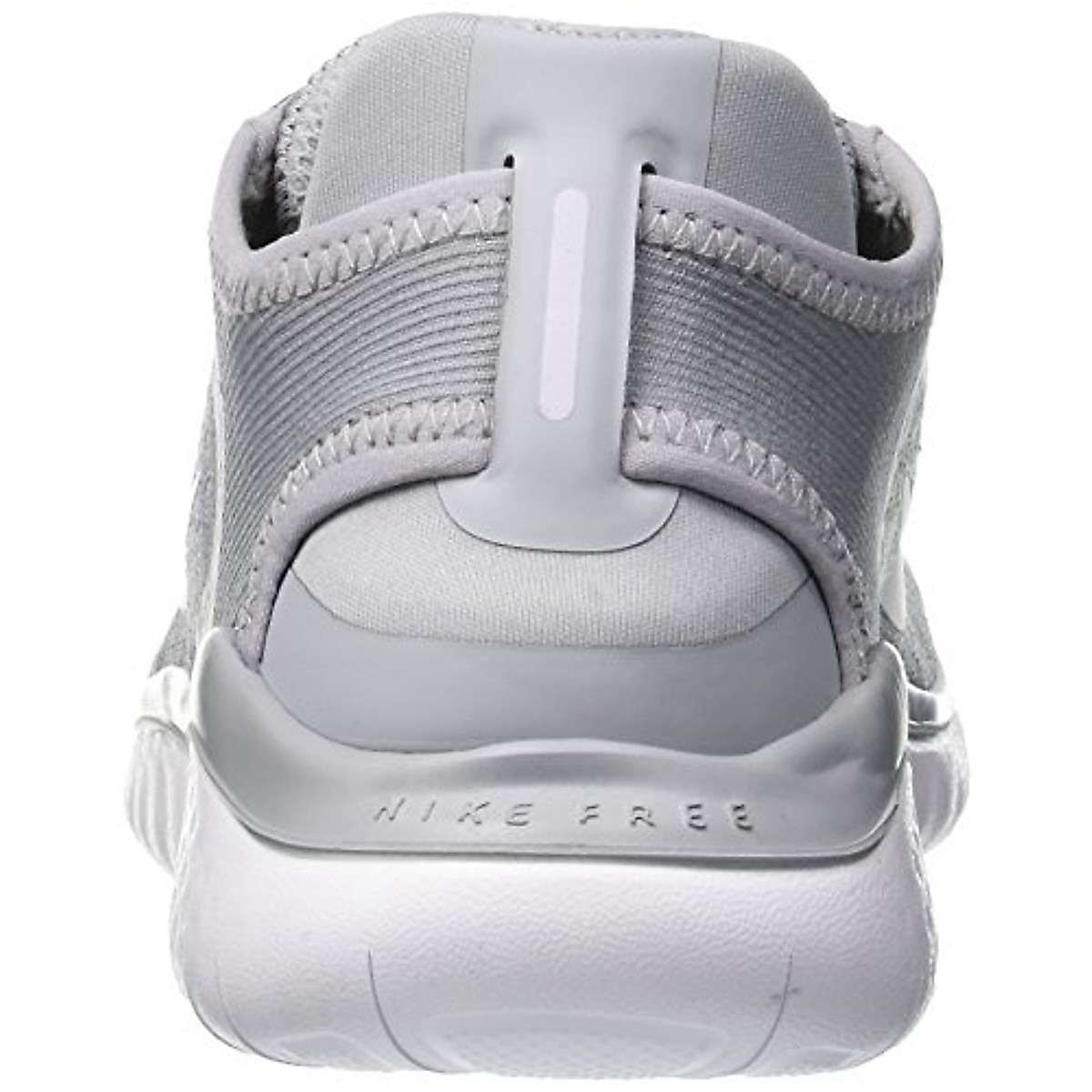 Nike Free Rn 2018 Sz 6.5 Womens Running Wolf Grey/White-White-Volt Shoes