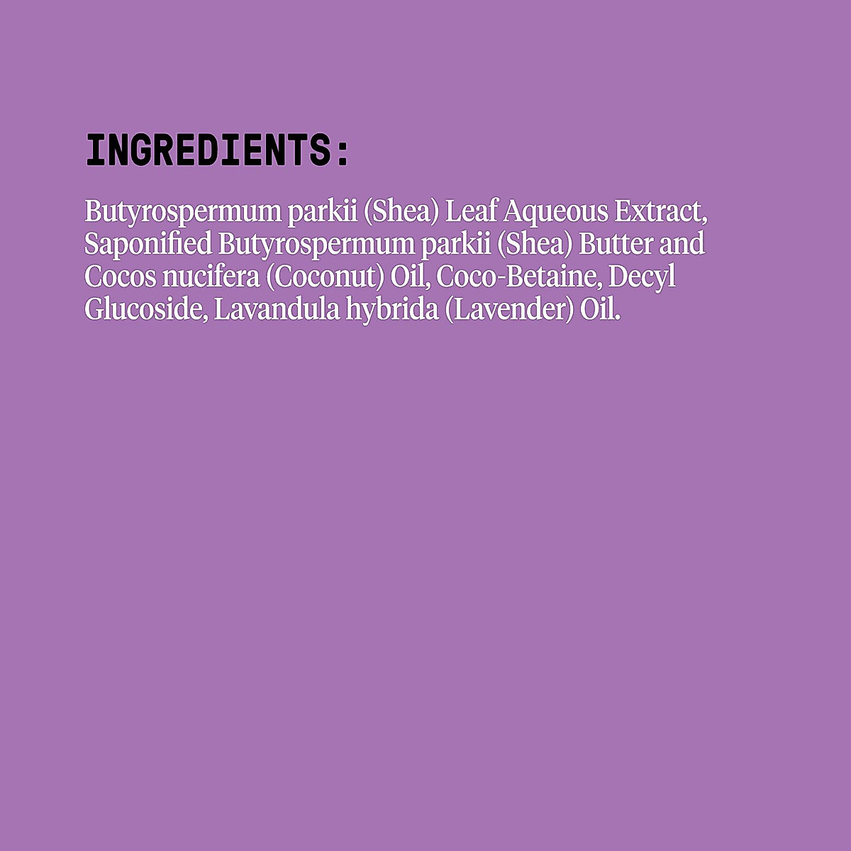 Alaffia EveryDay Shea Shampoo - Normal to Very Dry Hair, Helps Clean with Shea Butter and Coconut Oil, Fair Trade, Lavender, 32 Fl Oz