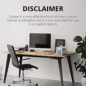 Stainless Steel Commercial Ozone Generator UV Air Purifier 12000 mg/hr Industrial