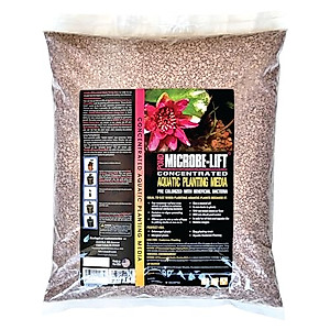 MICROBE-LIFT MLCAPM10 Concentrated Aquatic Planting Media for Accelerated Plant Growth in Ponds and Water Gardens, 10 Pounds
