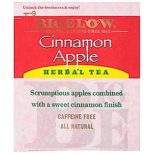 Bigelow 635867 Cinnamon Apple Herbal Tea Bags 28/Box (11397)