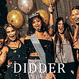 30th Birthday Decorations for Women, Silver 30 & Fabulous Birthday Sash and Tiara for Women, 30th Birthday Sash 30th Birthday Gifts for Her 30 Birthday Decorations Birthday Crown