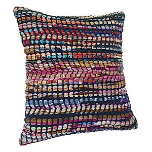 LR Home Multicolored Bohemian Geometric Throw Pillow, 1 Count (Pack of 1), Multi
