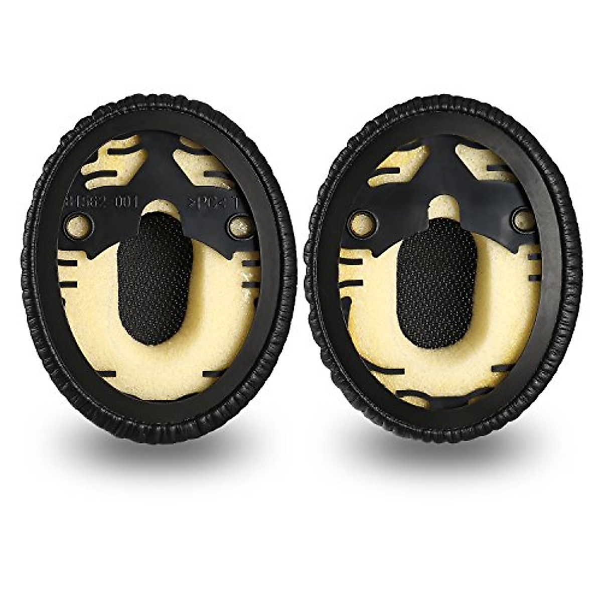 QC3 Earpads, JARMOR Replacement Memory Foam Ear Cushion Cover Kit for Bose QuietComfort 3, On Ear, OE1 Headphones ONLY, Black