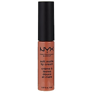 NYX PROFESSIONAL MAKEUP Soft Matte Lip Cream, Lightweight Liquid Lipstick - Abu Dhabi (Deep Rose-Beige)