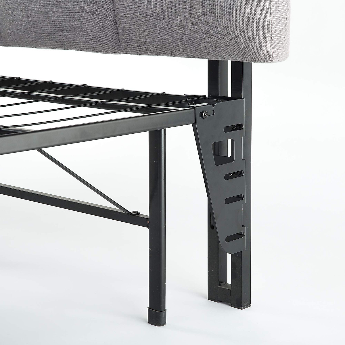 ZINUS 18 Inch SmartBase Headboard or Footboard Brackets, Set of 2