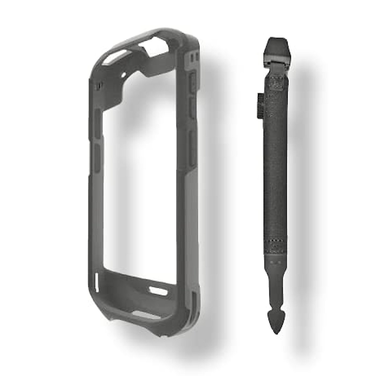 Protective Rugged Boot/Case and Hand Strap Compatible with Zebra TC51, TC52, TC56, TC57 Android Barcode Scanners | Replaces SG-TC5X-EXO1-01 and SG-TC51-BHDSTP1-01