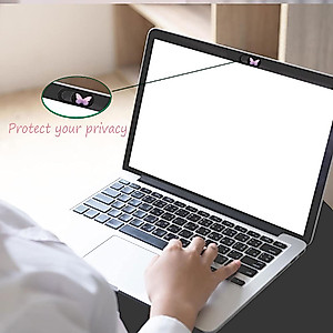 Webcam Cover Laptop Camera Cover Slide Cute 3 Pcs iPhone Front Web Cam Privacy Cover Sliders Clip Camera Blocker for Computer,Pc,Cell Phone,MacBook Pro,Ipad,MacBook,Mac,MacBook Air,iPhone X,Ipad Pro
