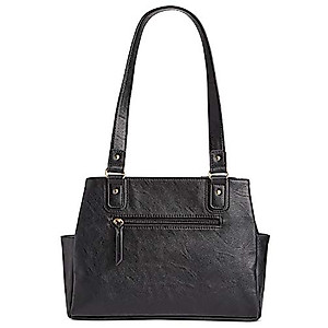 INC Riverton Satchel Black