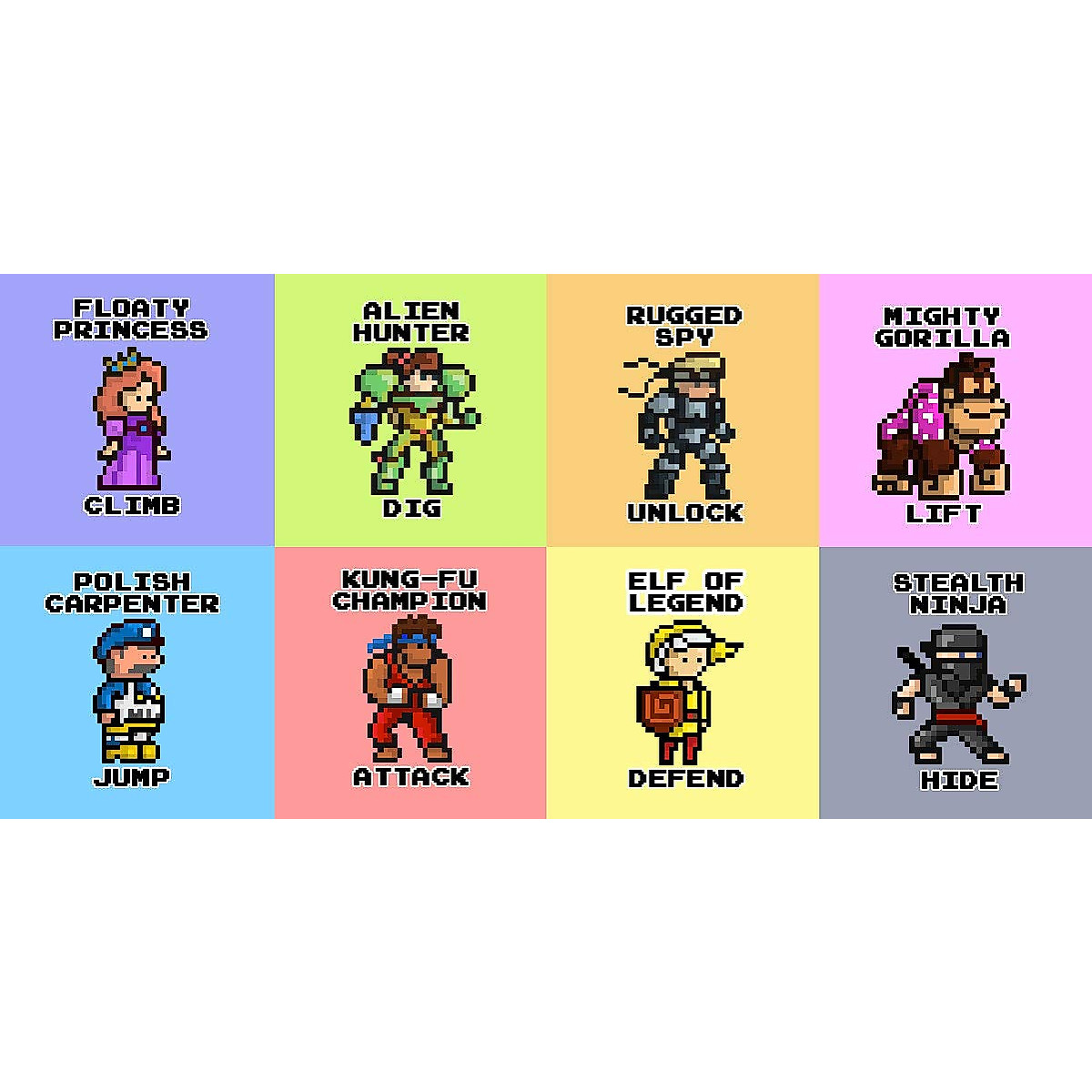 Super Hazard Quest - The Board-Game Played Like a Retro Pixel Video Game!