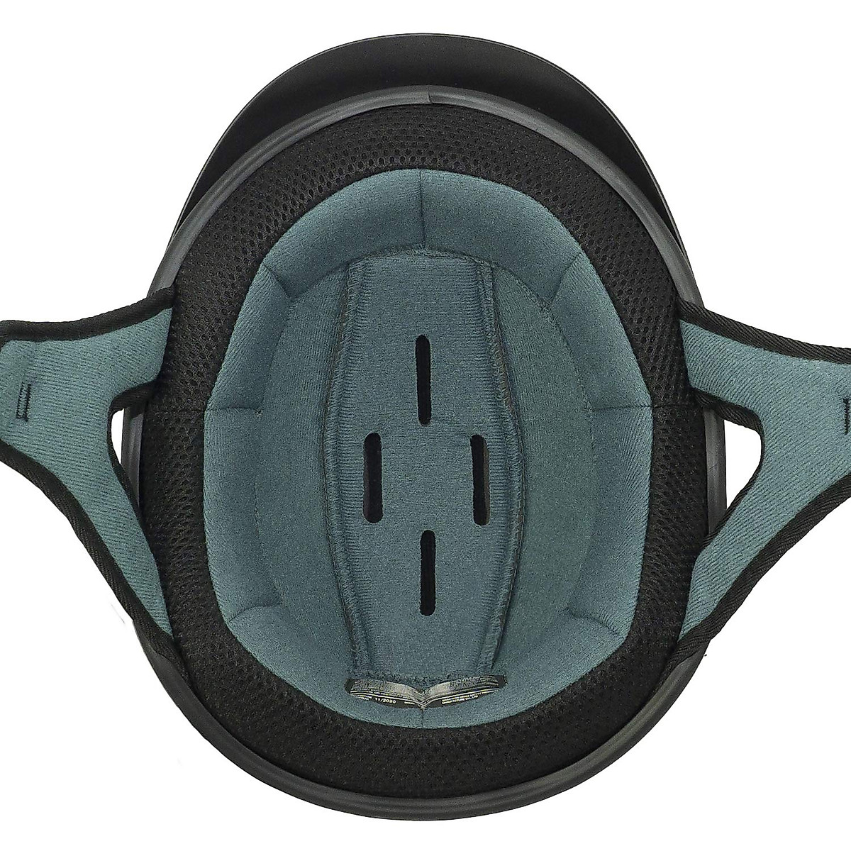 VCAN Cruiser Intricate Butterfly Motorcycle Half Helmet (Flat Black, Small)