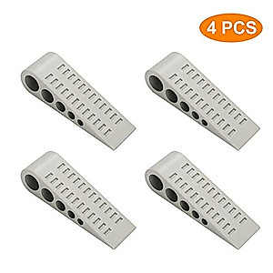 SUPBEE Laptop & Notebook Stands, [4 Pack] Portable Anti-Slip Rubber Elevated Kickstand Holder, Desktop Stable Tilting Wedge & Scratch-Free Ventilated Risers for All Laptop, Notebook, Computer Keyboard