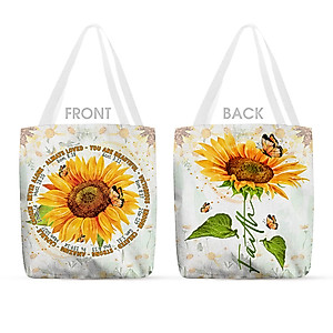 Gifts For Women - Inspiration Religious Gift - Sunflower Christian Mug - You Are Beautiful Bible Verse Tumbler For Friend Gifts - Women Gifts For Christmas Holiday - Gifts For Mom, Aunt, Sister