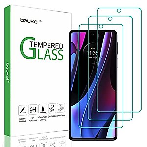beukei (3 Pack) Compatible for for Motorola Edge+ / Plus (2022 Model Only) / Motorola Edge Plus 5G UW 2022 Screen Protector Tempered Glass, (6.7 inch) Anti Scratch, Bubble Free