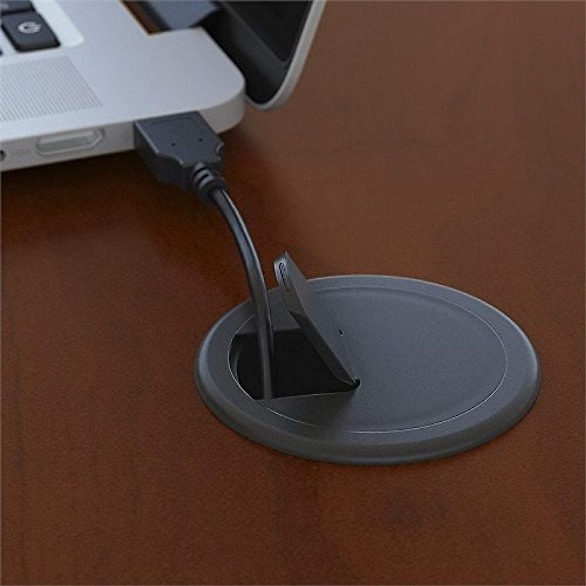 Bush Business Furniture Series C 66W x 30D Office Desk with Mobile File Cabinet