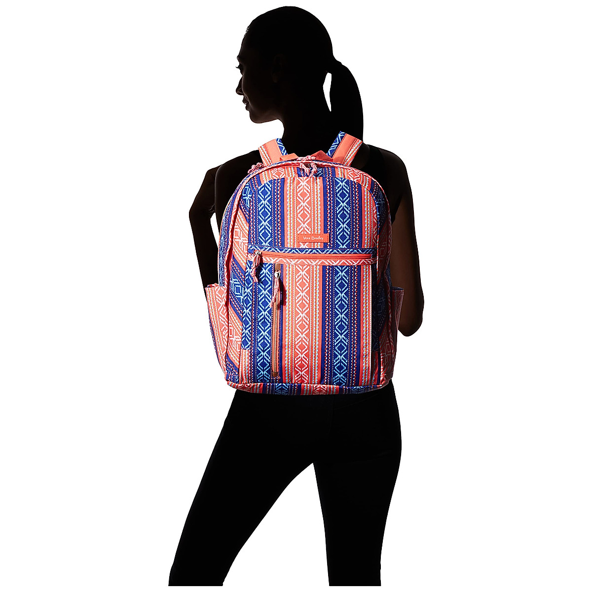 Vera Bradley womens Vera Bradley Women s Lighten Up Grand Backpack Indiana Blossoms One Size, Indiana Blossoms, One Size US