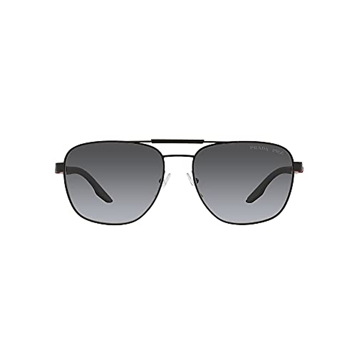 Prada PS 53XS Matte Black/Grey Gradient Polarized One Size