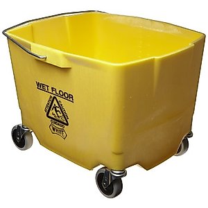 Impact Products 35 QT Replacement Mop Bucket - No Wringer, Yellow