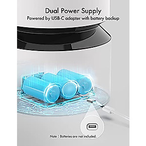 PETLIBRO Automatic Cat Feeder for Two Cats, 5L Dry Food Dispenser with Splitter and Two Stainless Bowls, 10s Meal Call and Timer Setting, 50 Portions 6 Meals Per Day for Cat and Dog