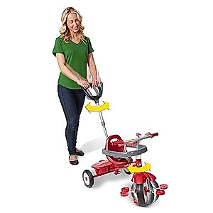 Radio Flyer 456 Stroller Tricycle, Red