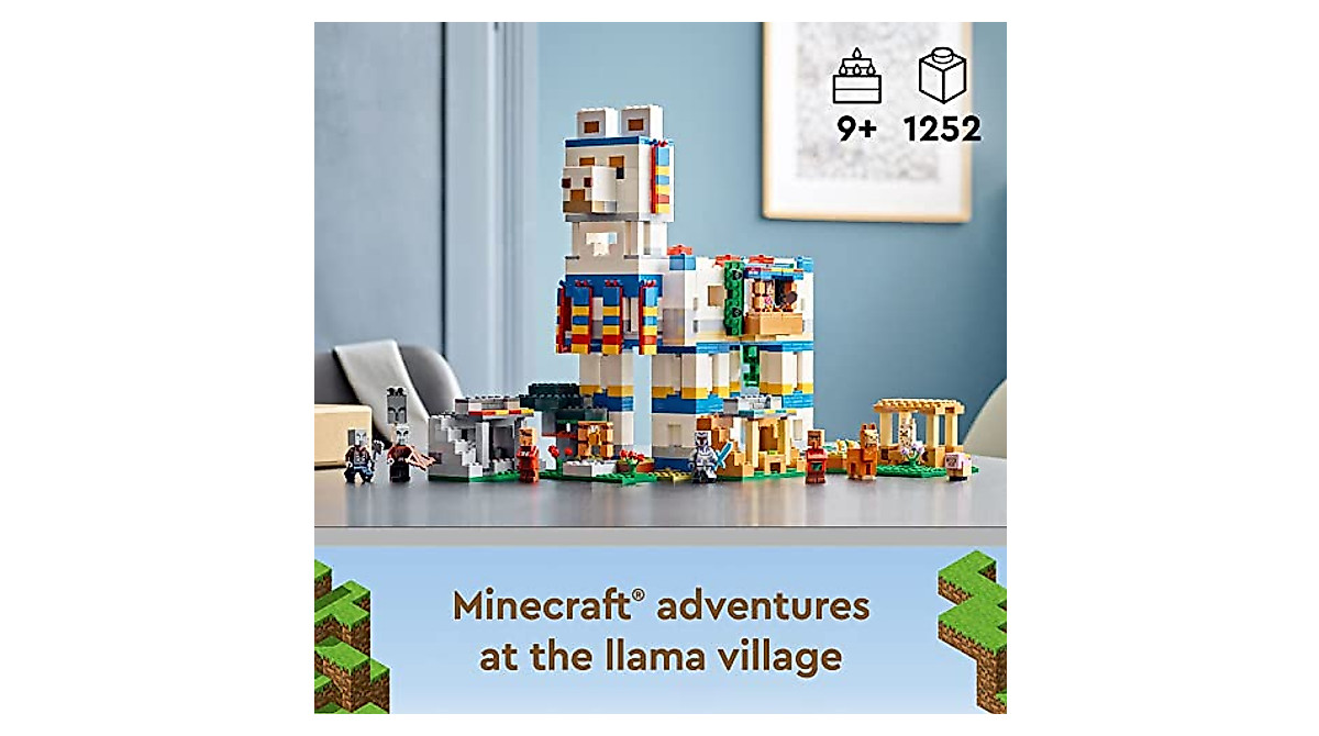 LEGO Minecraft Llama Village Building Set | Create & Play